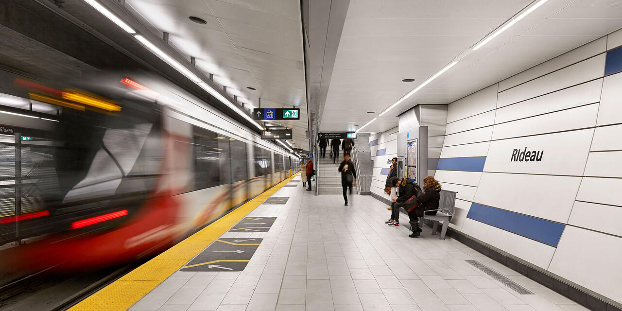 Ottawa LRT Confederation Line Tunnel